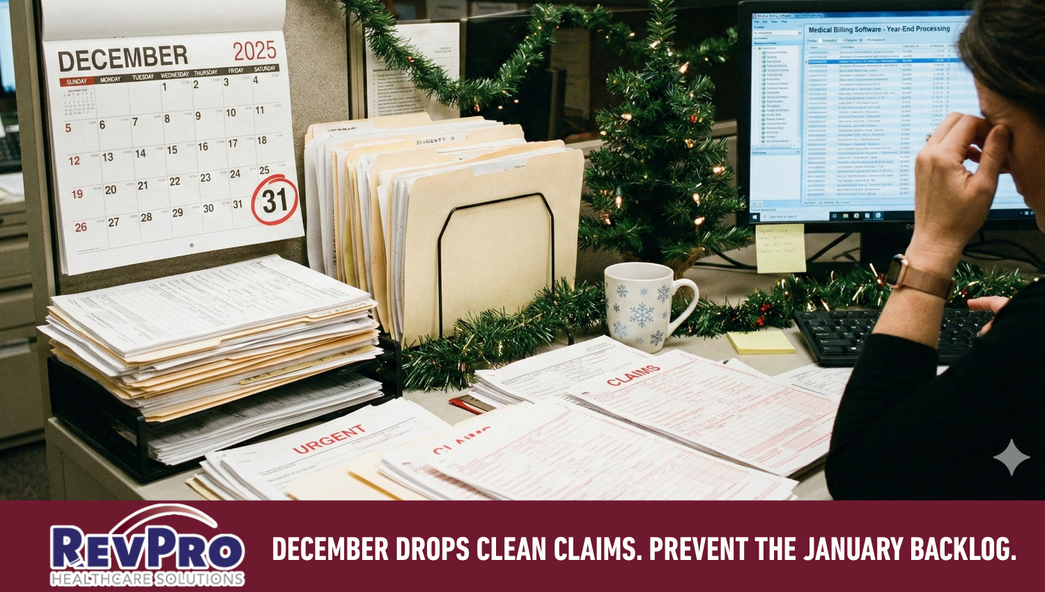 Why Your Clean Claims Rate Drops in December…